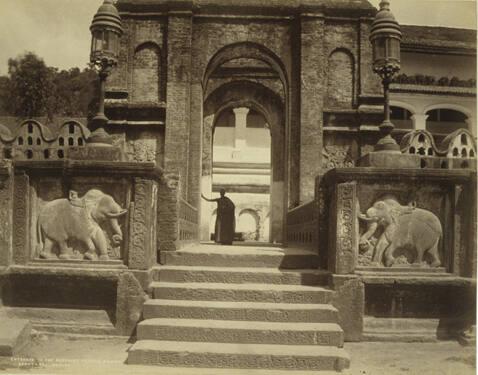 Entrance to Buddhist Temple, Kandy – Works – Collections at SBMA ...