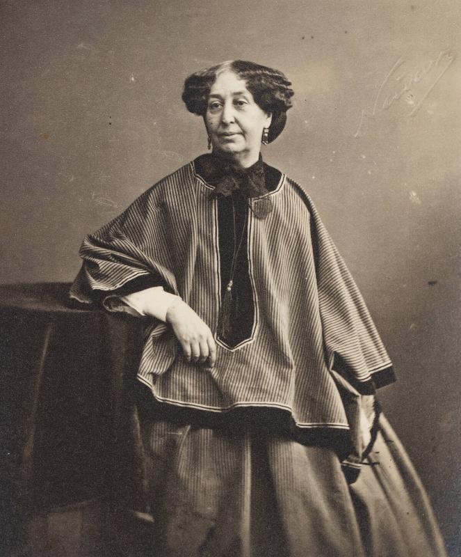 Portrait of George Sand – Works – Collections at SBMA | Santa Barbara ...