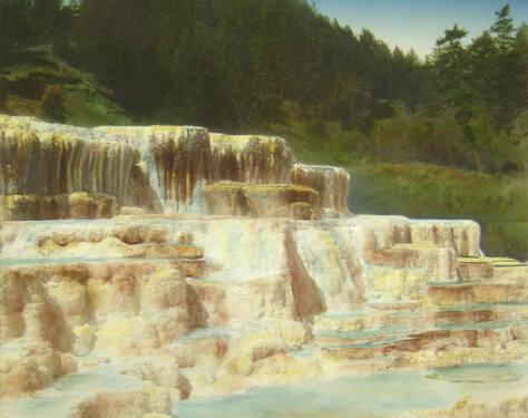 Yellowstone: Hymen Terrace – Works – Collections at SBMA | Santa ...